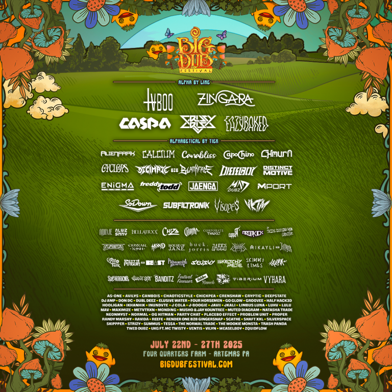 Lineup – Big Dub Festival