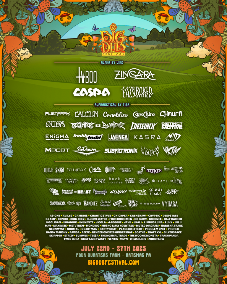 Tickets On Sale For Big Dub Festival July 22 27 2025 Big Dub Festival