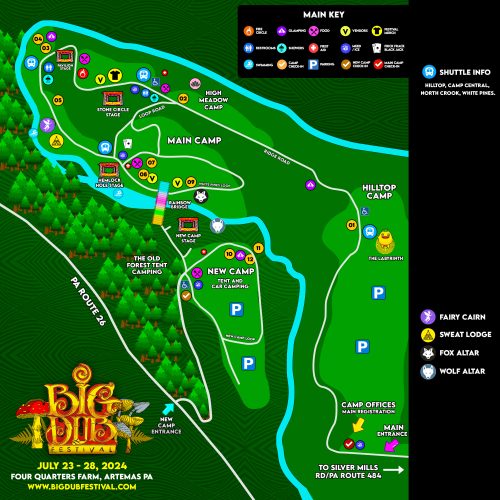 Gate Time & Arrival Info – Big Dub Festival